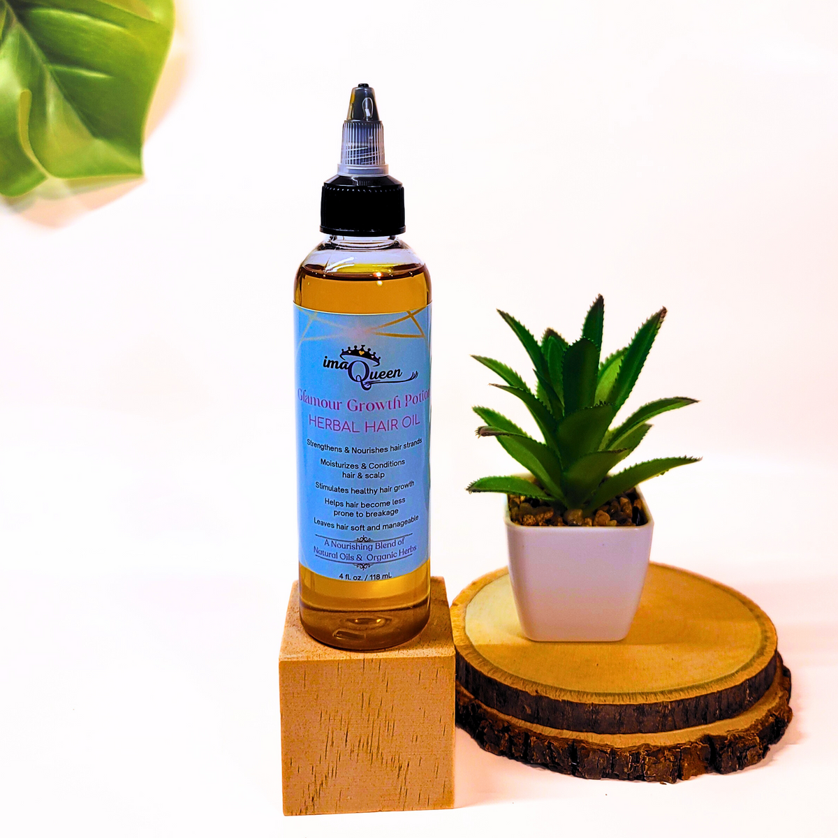 Glamour Growth Potion | Herbal Hair Oil - imaQueen